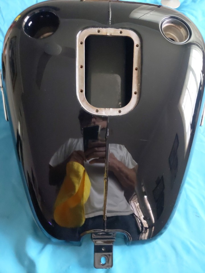 2003 Harley-Davidson Fatboy Anniversary FLSTF GAS TANK ORIGINAL VIVID ...