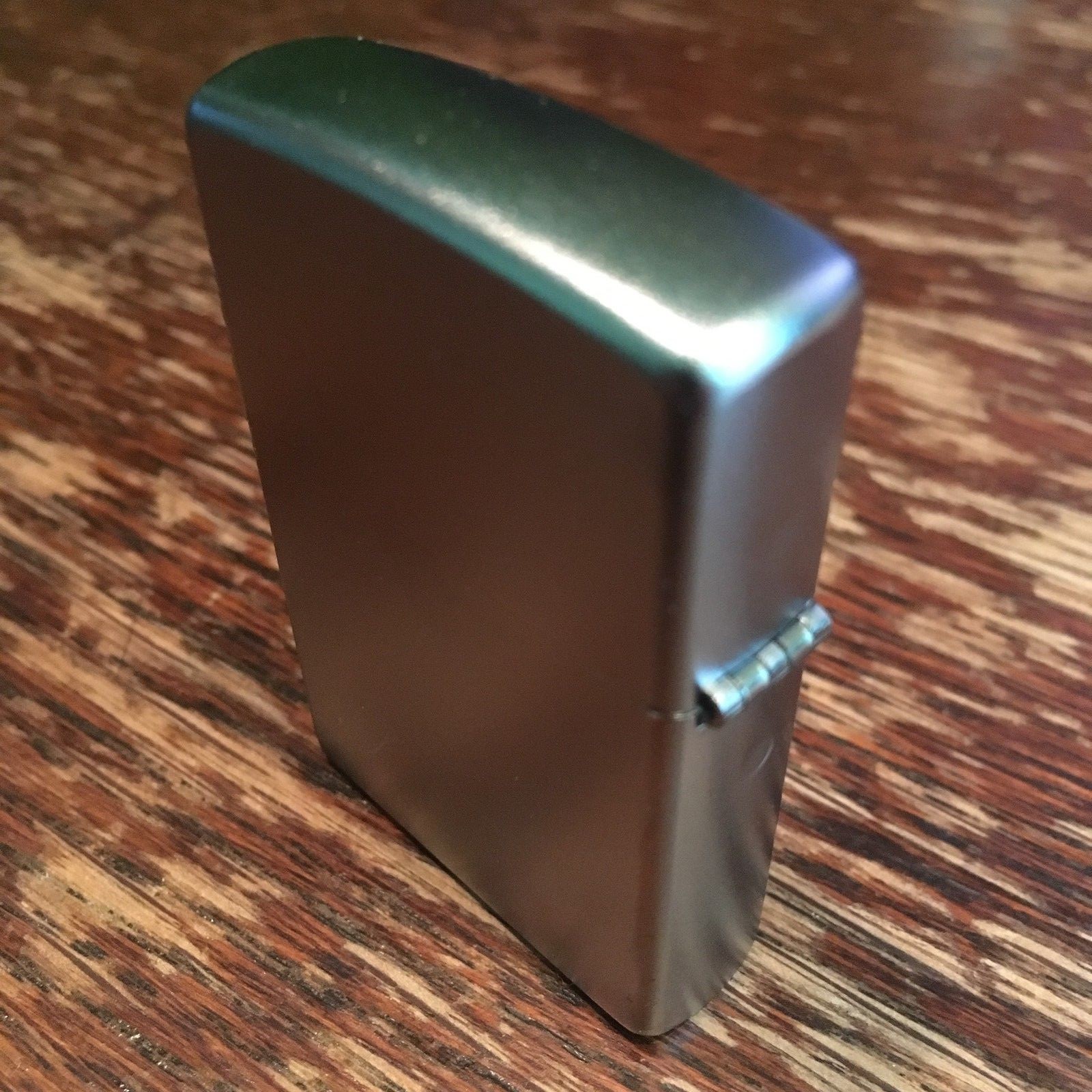 Genuine Zippo classic satin chrome windproof Lighter CASE ONLY No ...