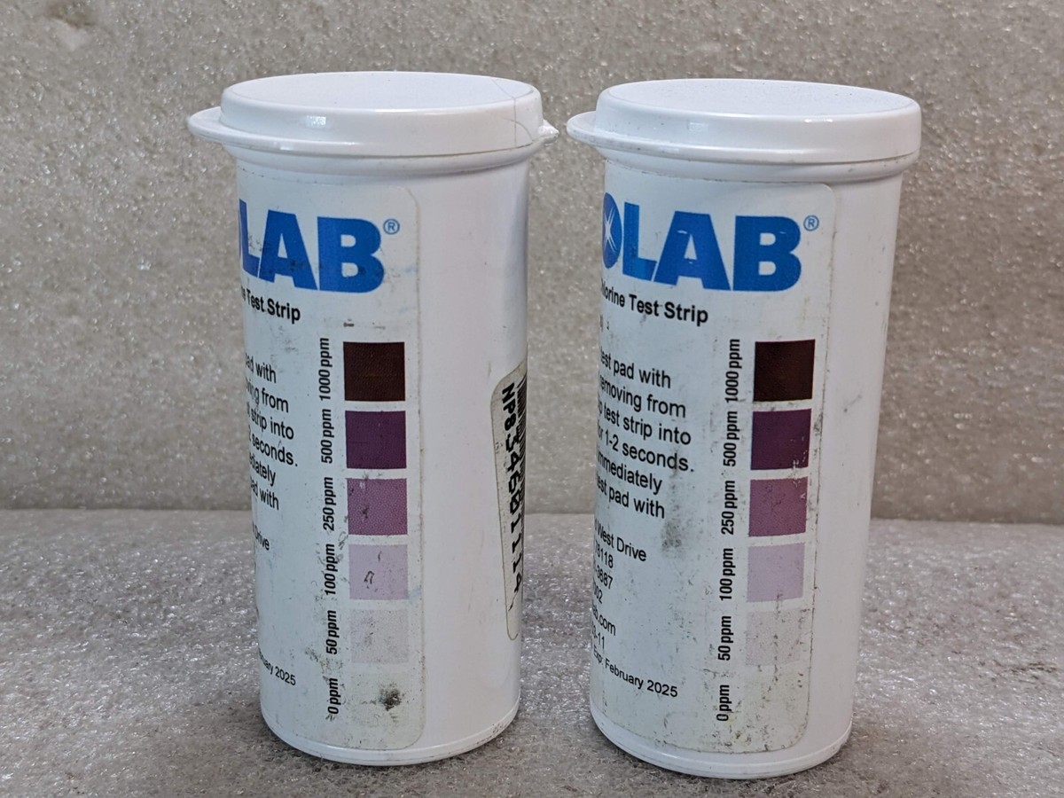 Ecolab Test Strips DeVere Test Papers DeVere