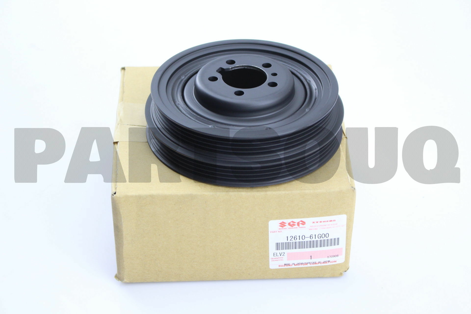 1261061G00 Genuine Suzuki PULLEY, CRANK SHAFT 12610-61G00 | eBay