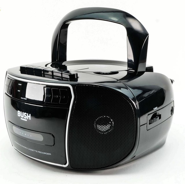 Bush CD Radio Cassette Boombox - Black / Silver for sale online | eBay