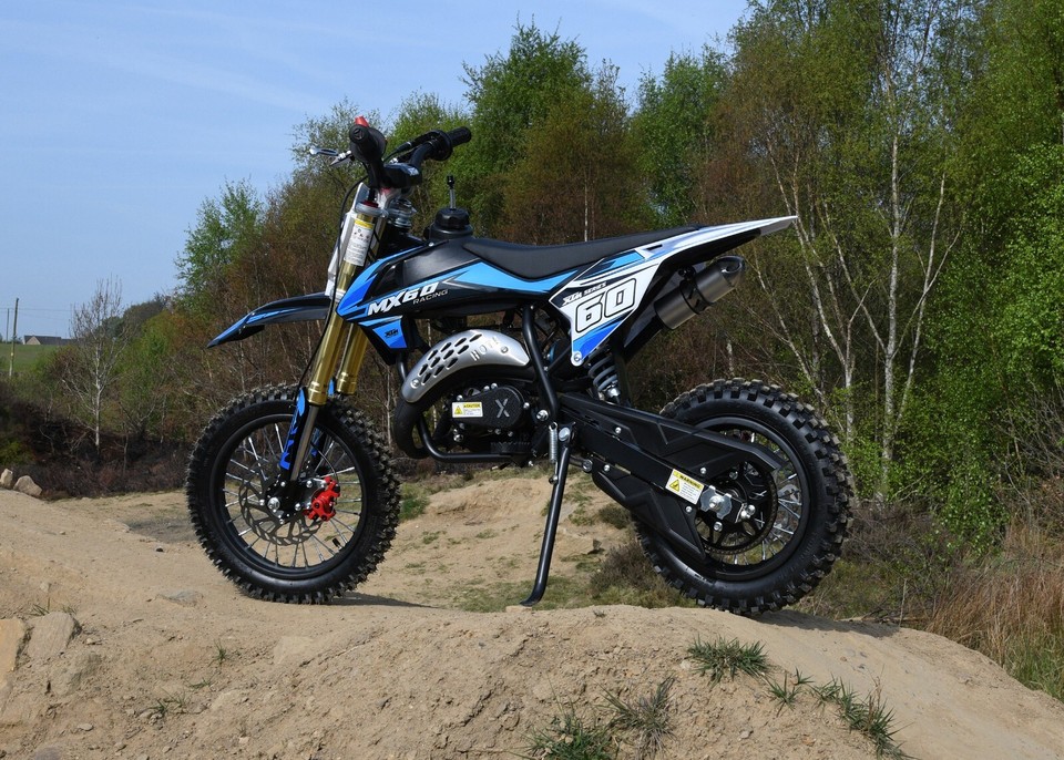 2025 XTM MX60 Youth Mini Dirt Bike 60cc Petrol 2-Stroke Auto Motorbike ...