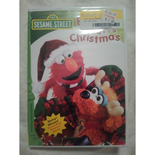 Sesame Street - Elmo Saves Christmas (DVD, 1997) - BRAND NEW - FREE ...