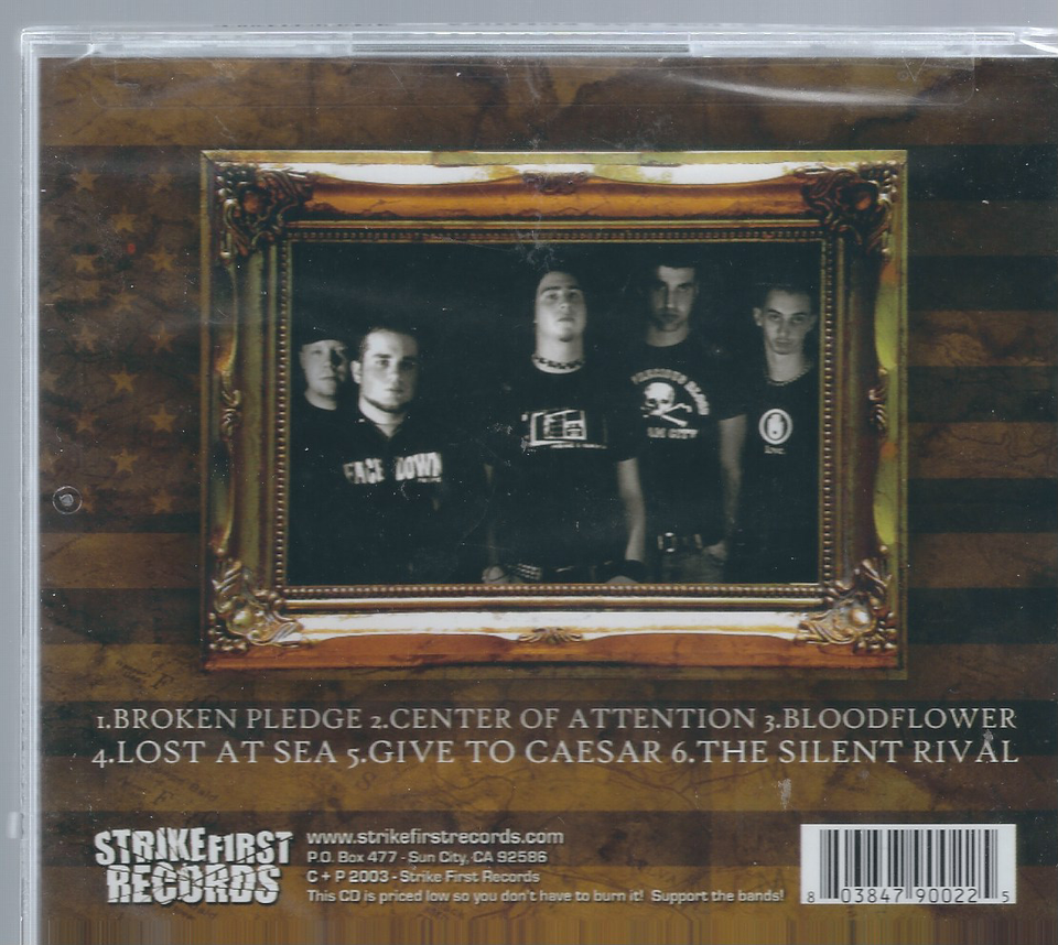 Alove For Enemies-Broken Pledge CD Christian Hardcore (Brand New ...