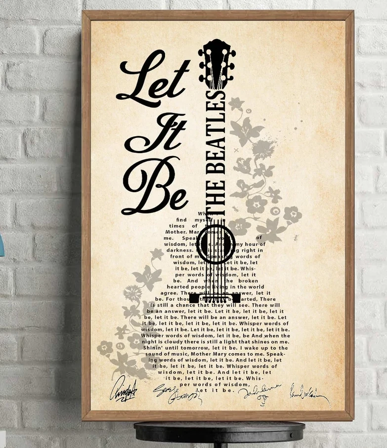 Beatles Let It Be Album