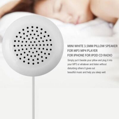 Mp4 Tablet Portable Stereo Pillow Speaker 3.5 Mm Plug U-Shaped Pillow ...