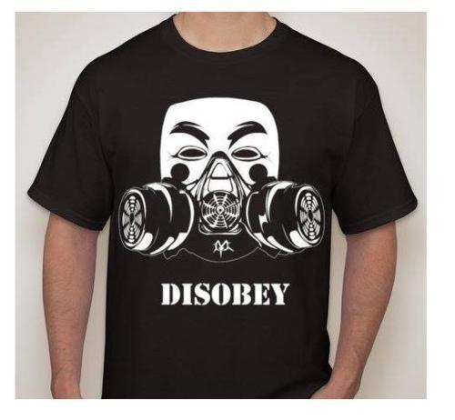 Anonymous mask GASMASK T-shirt anon t shirt 4Chan Tee | eBay