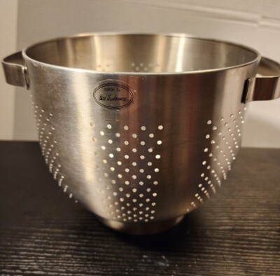 Ikea Colander 7.5'' x 8.5'' Stainless Steel Strainer Bowl/Sieve- deep ...