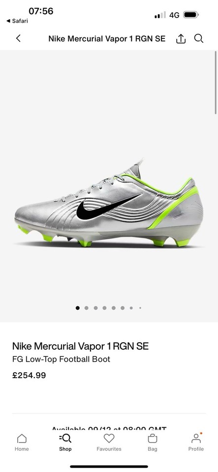 Nike Mercurial Vapor II R9 SG Football Boots UK Size 11 | eBay UK