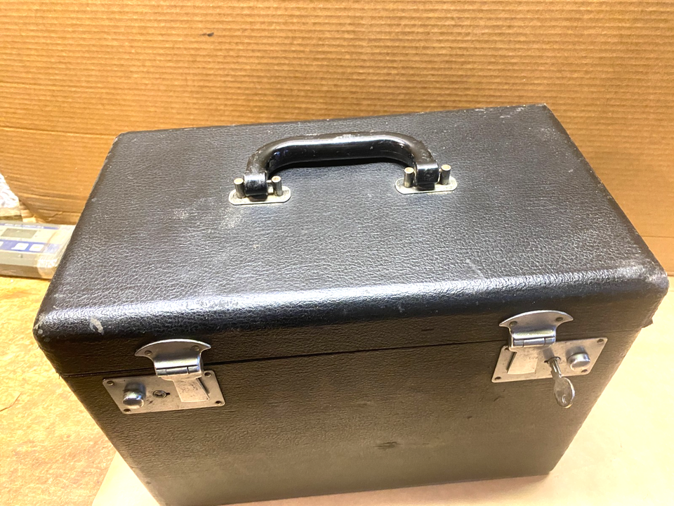 Vintage Original SINGER 221 FEATHERWEIGHT Sewing Machine CARRYING CASE ...