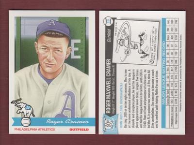 #39 ROGER DOC CRAMER, A's ~ Philadelphia Athletics Historical Society ...
