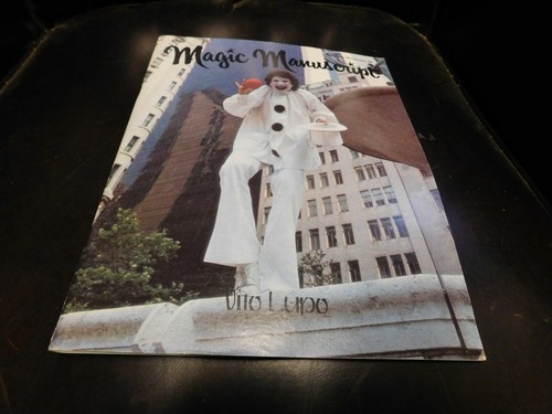 Tannen's Magic Manuscript Magazine December 1981 January 1982 Vito Lupo ...