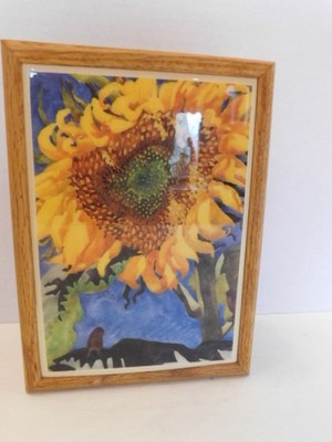 Kimberly Enterprises Handcrafted Graphic Art Tiles Wood Jewelry/Trinket ...