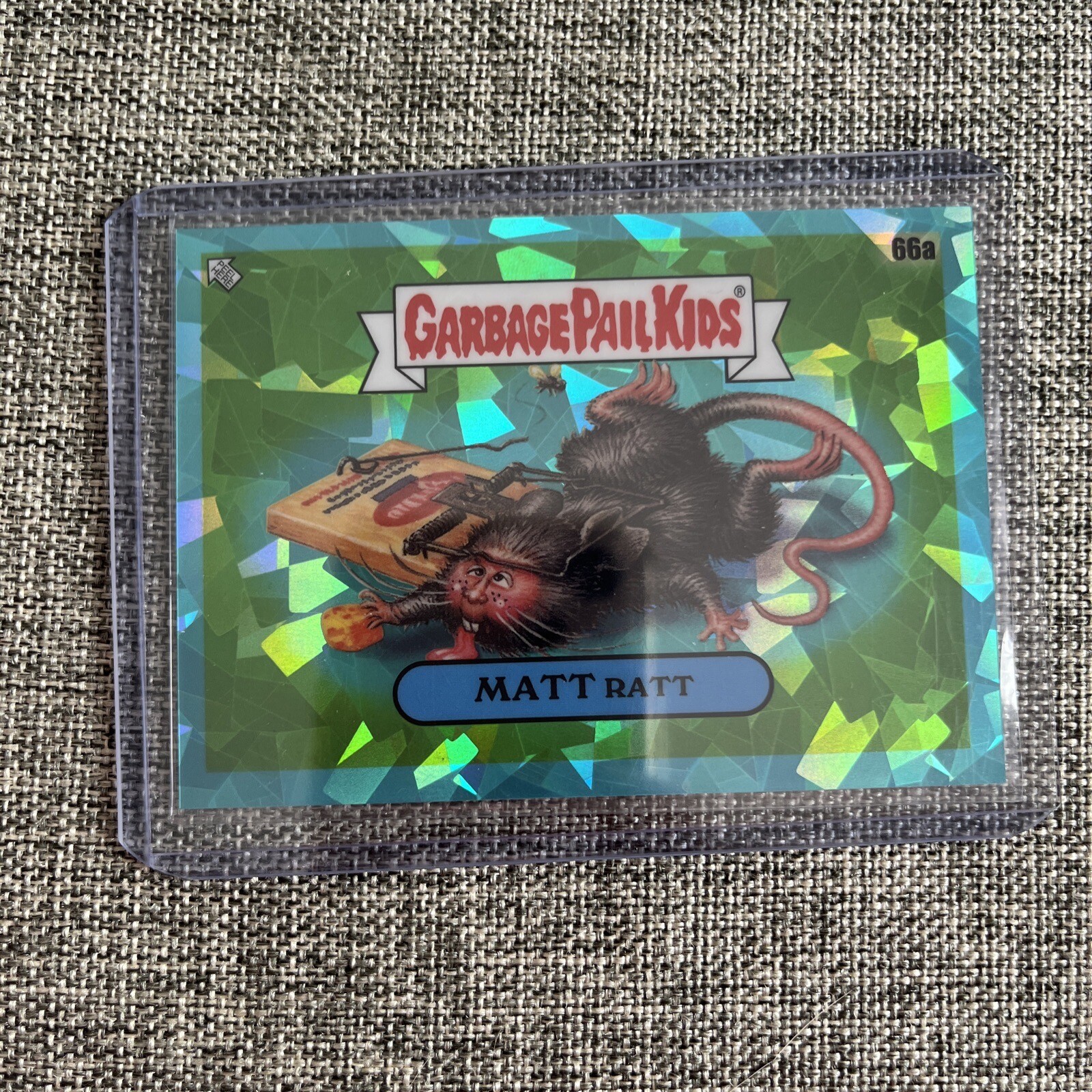 2020 GARBAGE PAIL KIDS SAPPHIRE 1 #66A MATT RATT TEAL/AQUA 15/99 | eBay