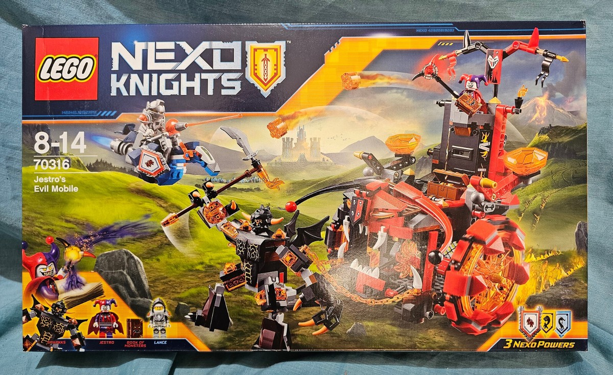 Three Nexo Knights Powers