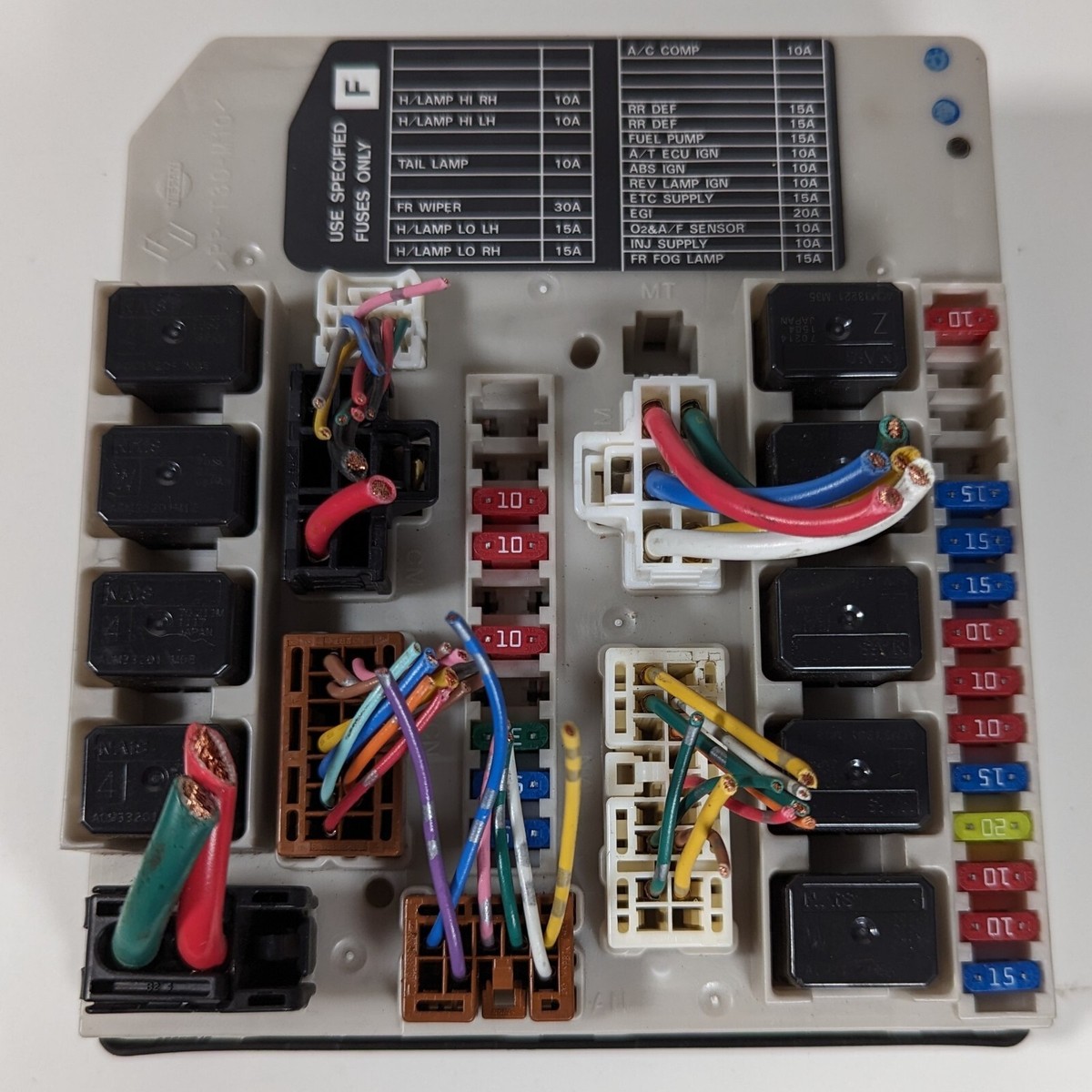 Nissan Versa Engine Fuse Box