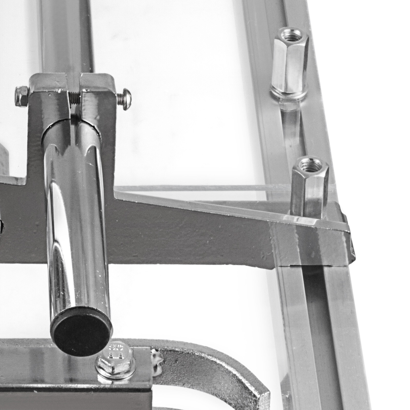 Chainsaw Mill Aluminum Steel Planking Lumber+9FT Rail Mill Guide System ...