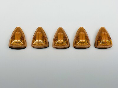 (5) LED Amber Truck Bus RV Roof Cab Marker Clearance Light | eBay