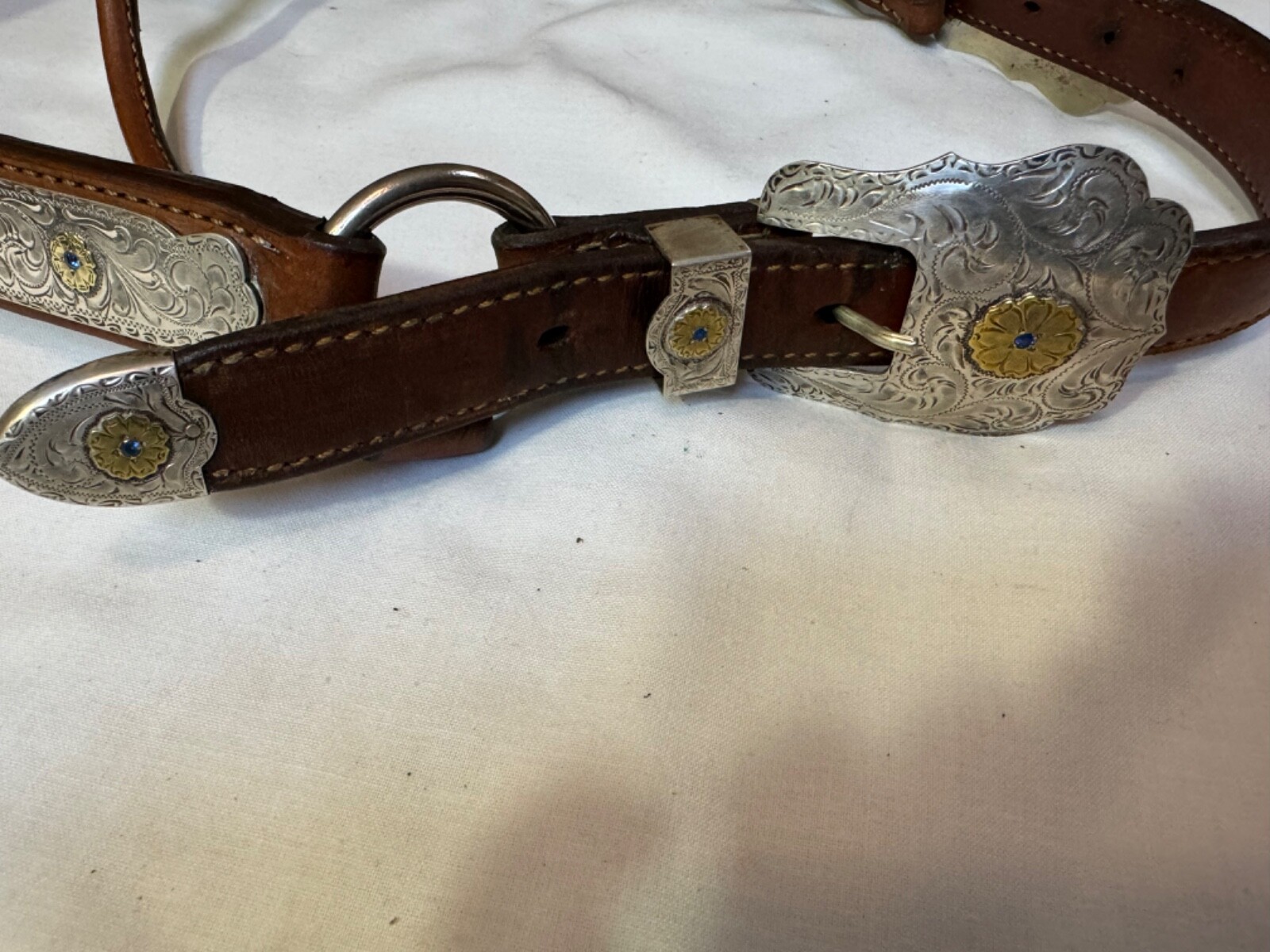 BLUE RIBBON TACK Light Oil Western Show Halters HORSE SIZE | eBay