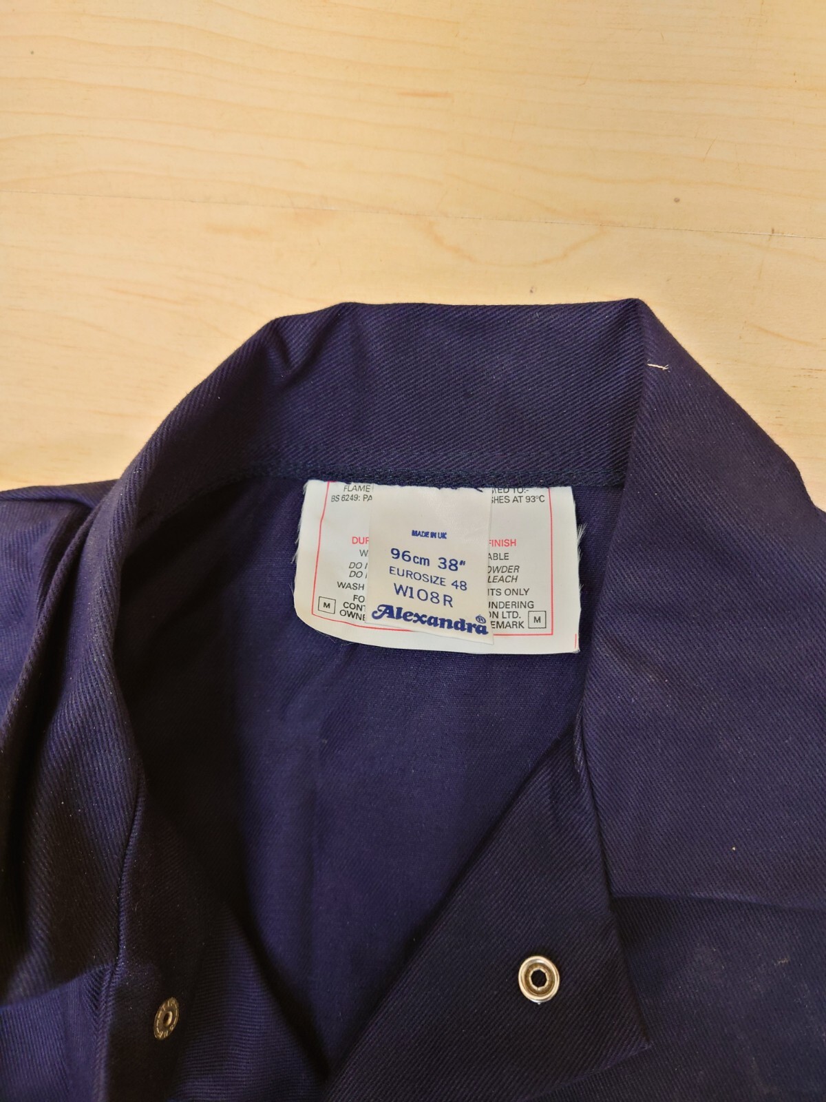 Alexandra Ladies Or Mens Proban Navy Blue Colour Boilersuit Or Overalls ...