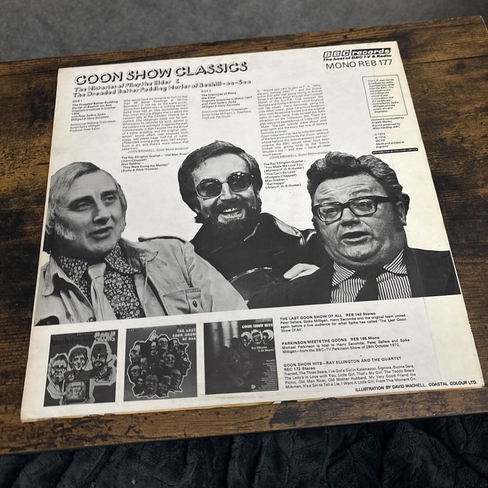 12”LP. GOON SHOW CLASSICS. 1974. MONO. REB177 | eBay UK