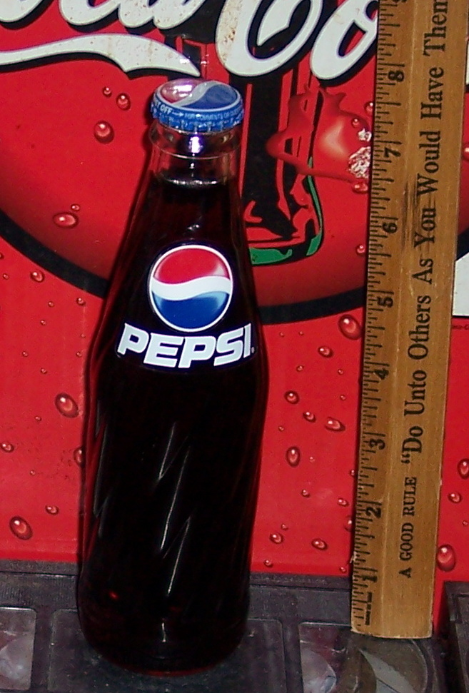 2008 PEPSI - COLA TWISTED GLASS 10 OUNCE GLASS PEPSI - COLA BOTTLE | eBay
