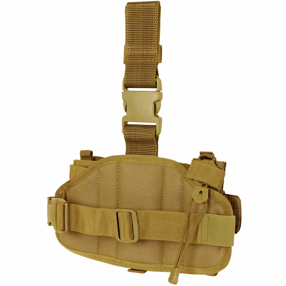 Condor 171192 Tactical MOLLE PALS Drop Leg Thigh EMT Magazine Radio ...