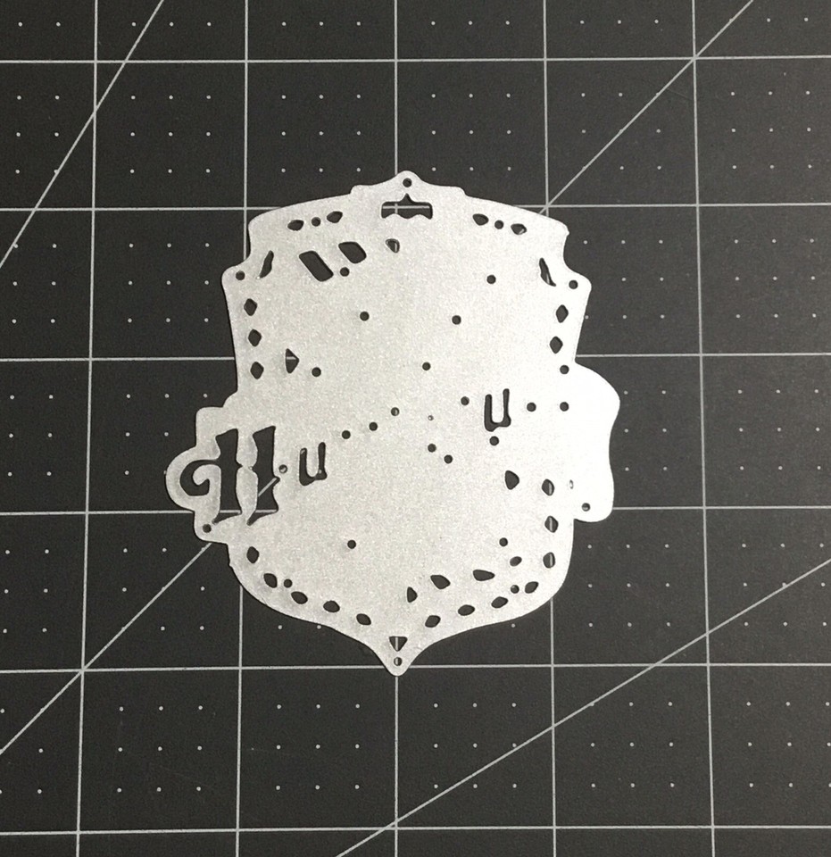 Harry Potter Hogwarts House Shield Crest Hufflepuff Metal Thin Cutting ...