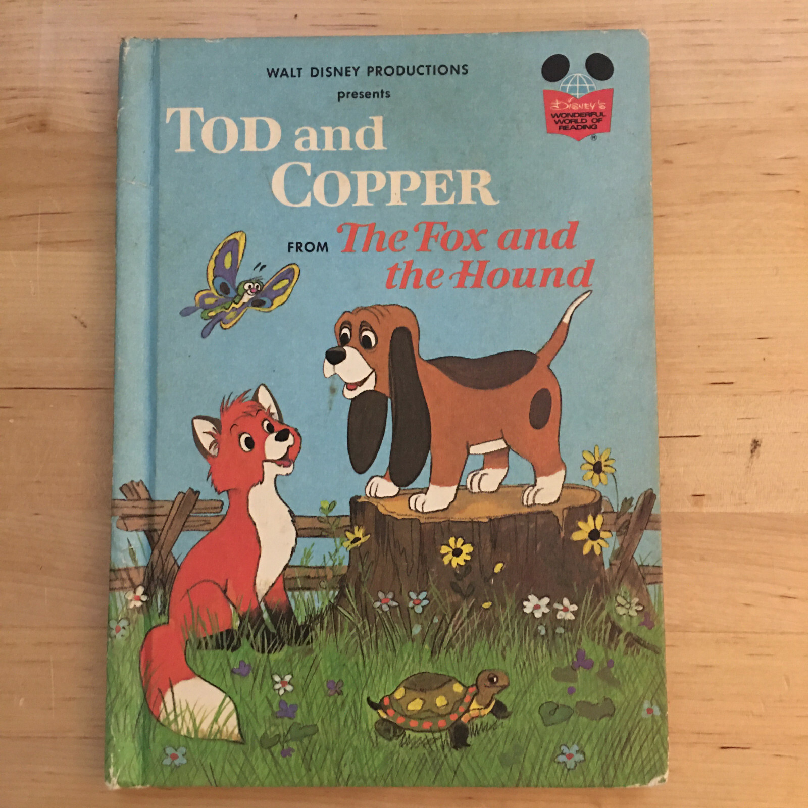 1981 Tod and Copper Disney's Wonderful World of Reading book 1st ...