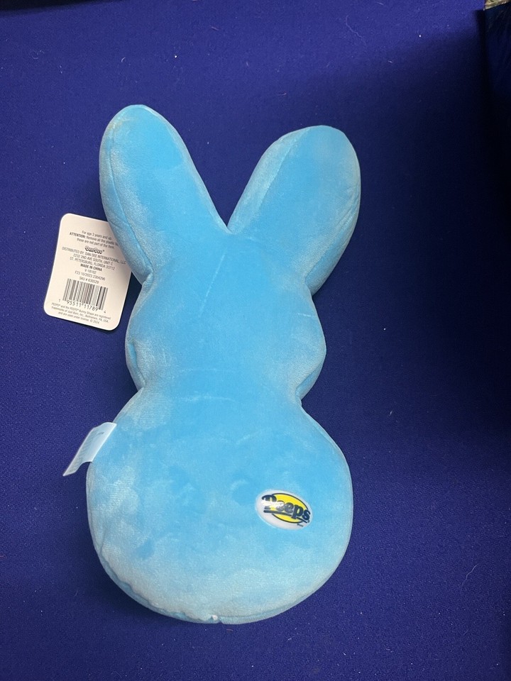 Peeps Bunny Blue Plush Marshmallow Scented 9” Easter NEW 2024 | eBay
