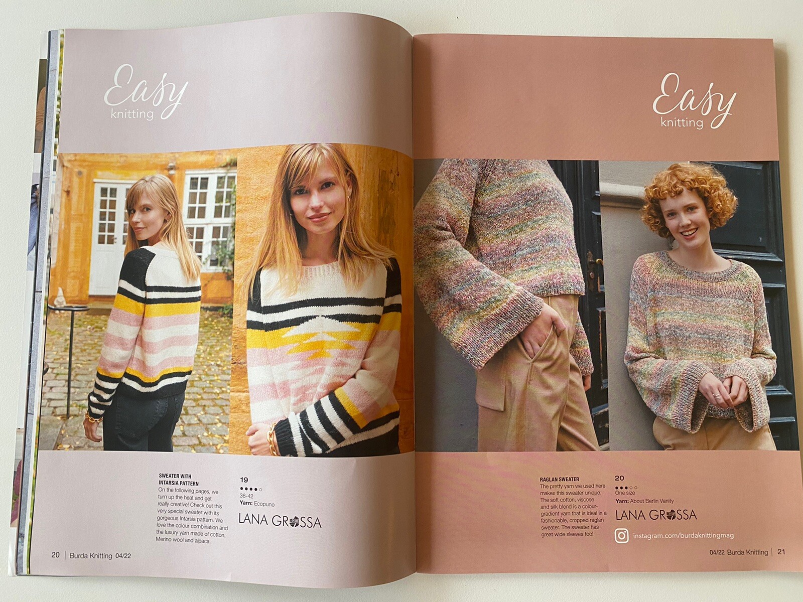 Burda Knitting Magazine No 4 2022 | eBay