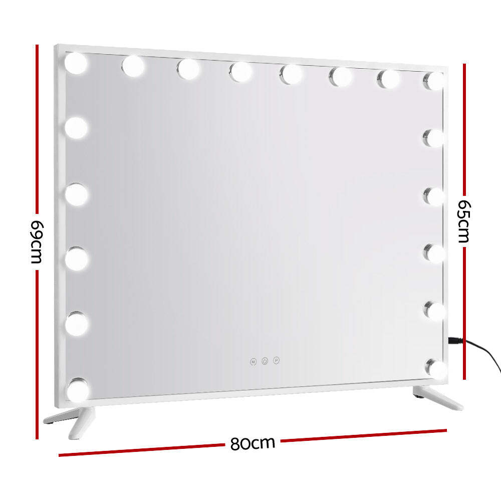 Embellir Makeup Mirror with Light LED Hollywood Vanity Dimmable Wall ...