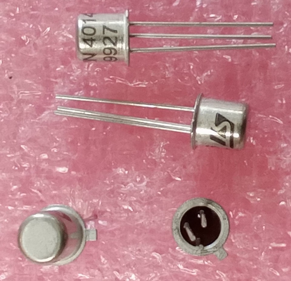 5X 2N4014 STMicroelectronics Transistor SI NPN SW 80V 1A TO18 | eBay