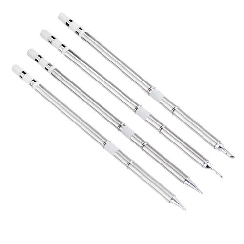 4pcs/Kit T12-BC2 T12-C1 T12-BL T12-B2 Solder Iron Tip For Welding ...