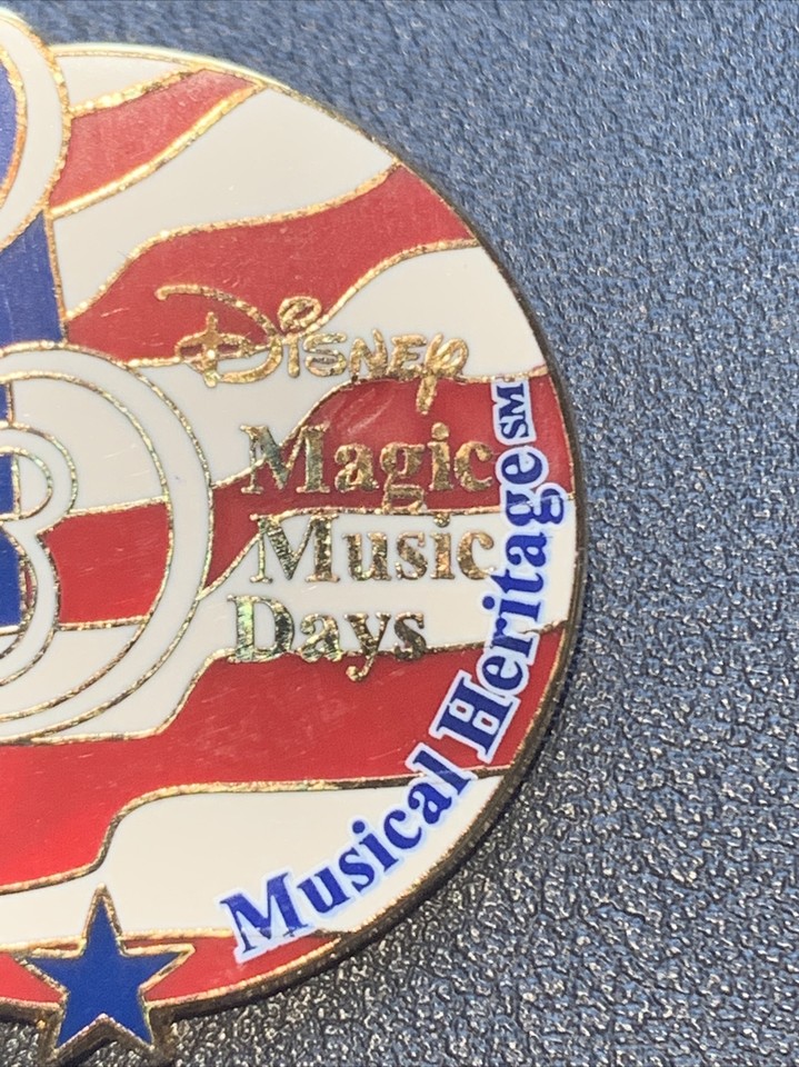 Disney Magic Music Days Trading Pin 2005 Celebrating America's Music ...
