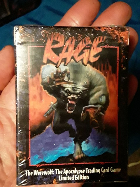 Rage The Werewolf Starter Deck Display Box NEW Apocalypse Trading Card ...