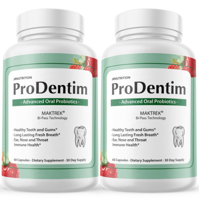 ProDentim - Oral Support Dietary Supplement 60 Capsules (2 Pack) | eBay