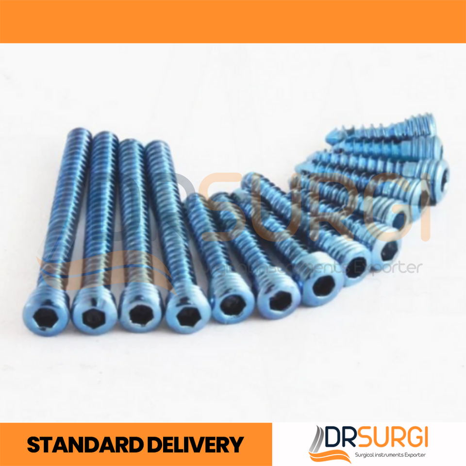 1.5mm LCP Locking Screws Hex Head Mini Fragments Titanium Different ...