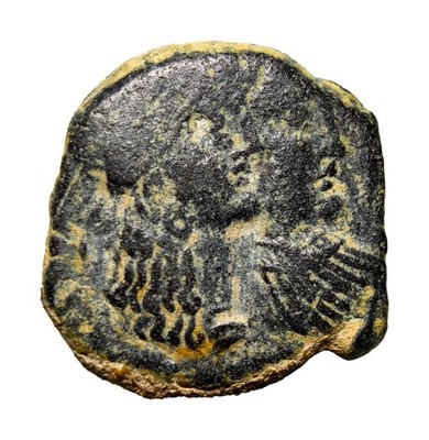 Aramaic Rabbel II And Shuqailat II AE Jugate Busts Petra 75 AD ...