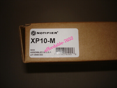 NEW NOTIFIER XP10-M Addressable Fire Alarm Monitor Board DHL or FedEx 783863019258| eBay