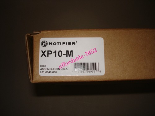 NEW NOTIFIER XP10-M Addressable Fire Alarm Monitor Board DHL or FedEx ...