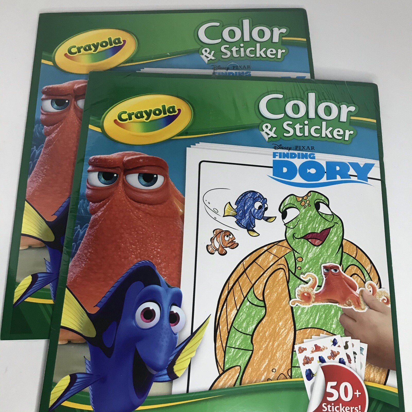 Crayons Color & Sticker Disney Finding Dory Book Lot 2 | eBay