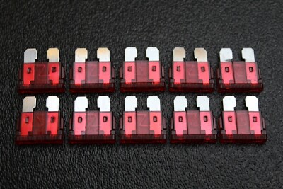 10 PACK ATC 10 AMP FUSES ATO FUSE BLADE STYLE CAR BOAT AUTOMOTIVE AUTO ...