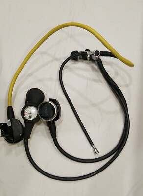 AS IS Oceanic 5000 Scuba Dive Pressure Gauge SPG + Thermometer ,oceanic ...