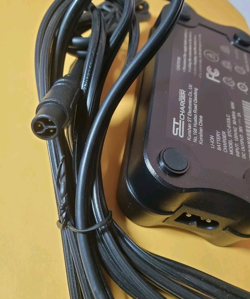 🔥42v 36v 2A STC-8133LC STC8133LC 3 pin Battery Charger for ANCHEER ...