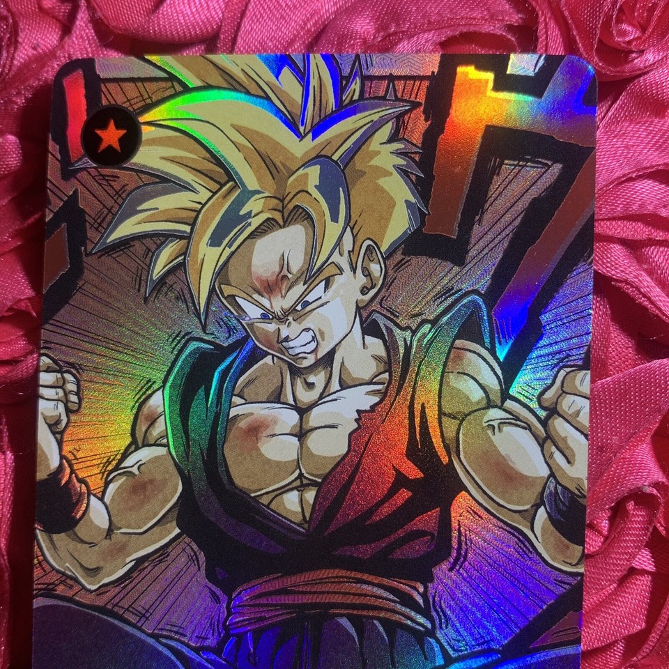 Son Gohan DRAGON BALL Silver Anime ACG Waifu Holo Card | eBay