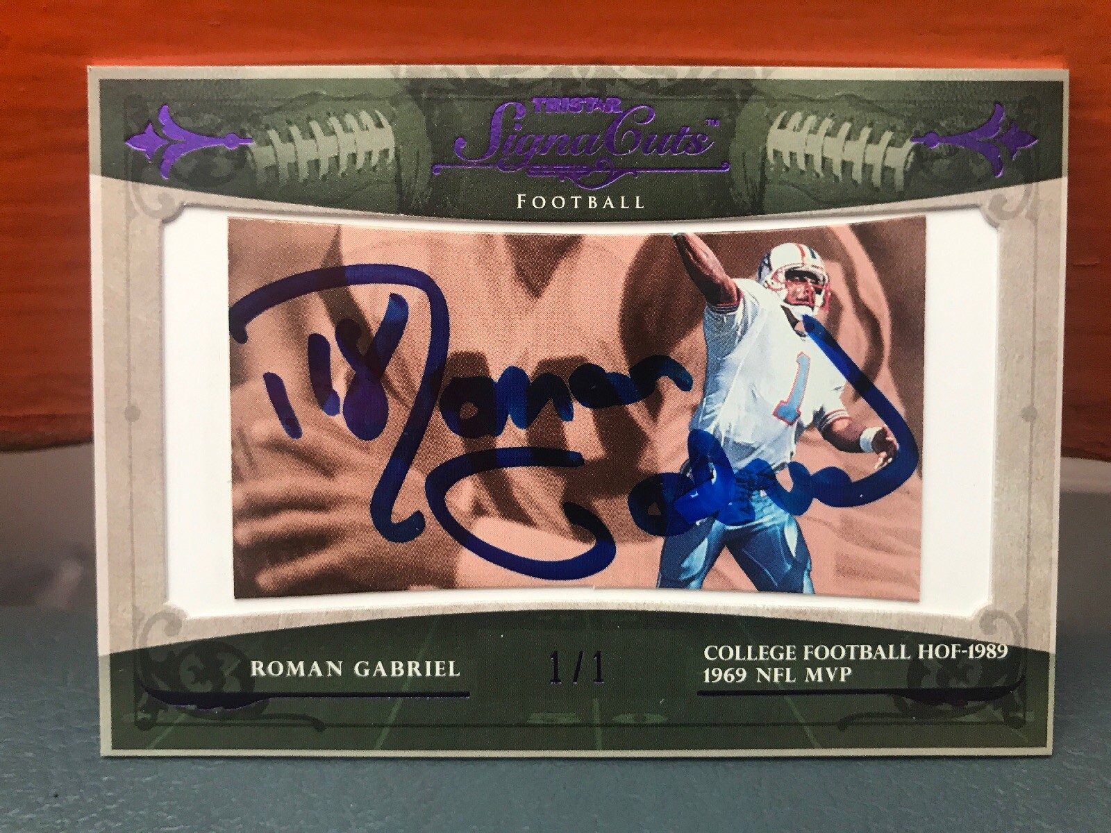 2011 Tristar Signa Cuts Roman Gabriel Auto #’d 1/1 | eBay