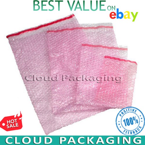 Bubble Wrap Bags Pouches Pink Anti Static Envelopes *FULL RANGE* | eBay UK