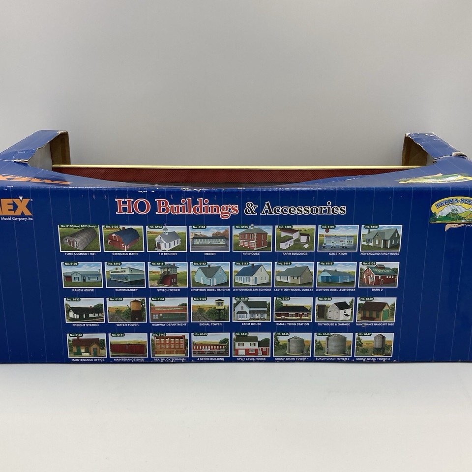 IMEX Model Company 4 Store Building HO Buildings Perma Scene Item No ...