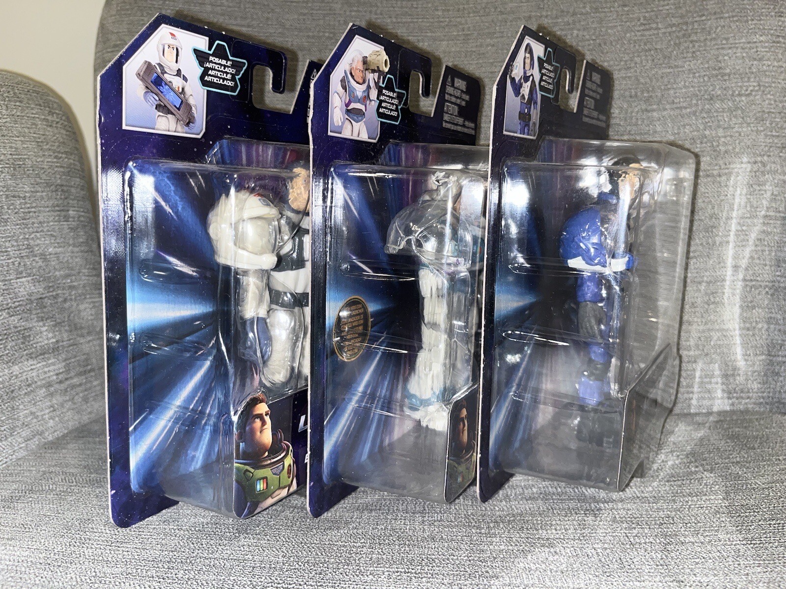 Disney Pixar Lightyear - Buzz XL14 XL01 Figures & Darby Steel Space ...